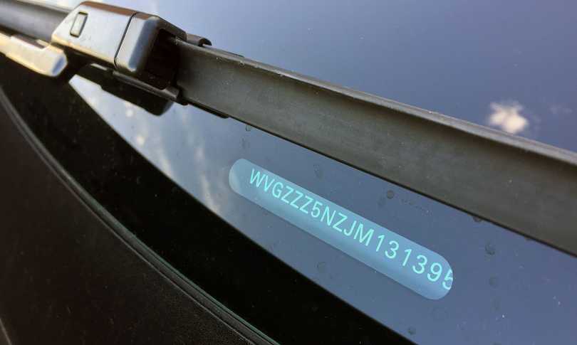 VIN And Chassis Numbers